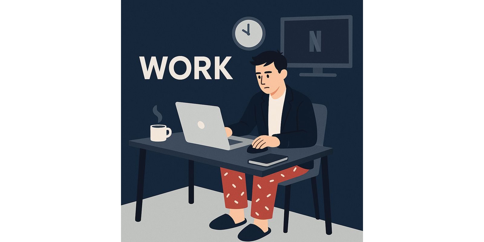 La Realidad del Home Office: Más Allá del Pijama y Netflix